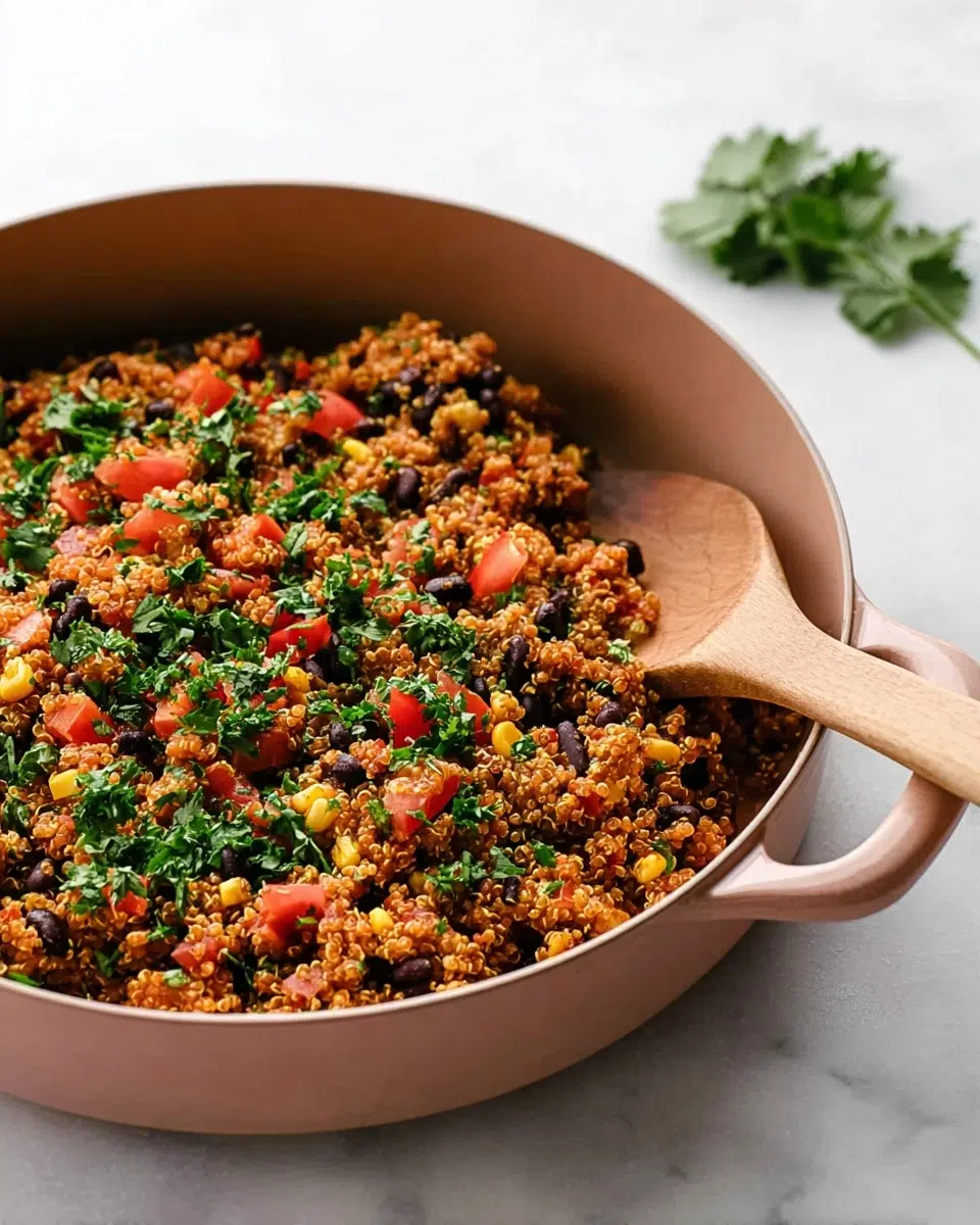 One Pan Mexican Quinoa - Easy 30-Minute Vegetarian Meal - www ...